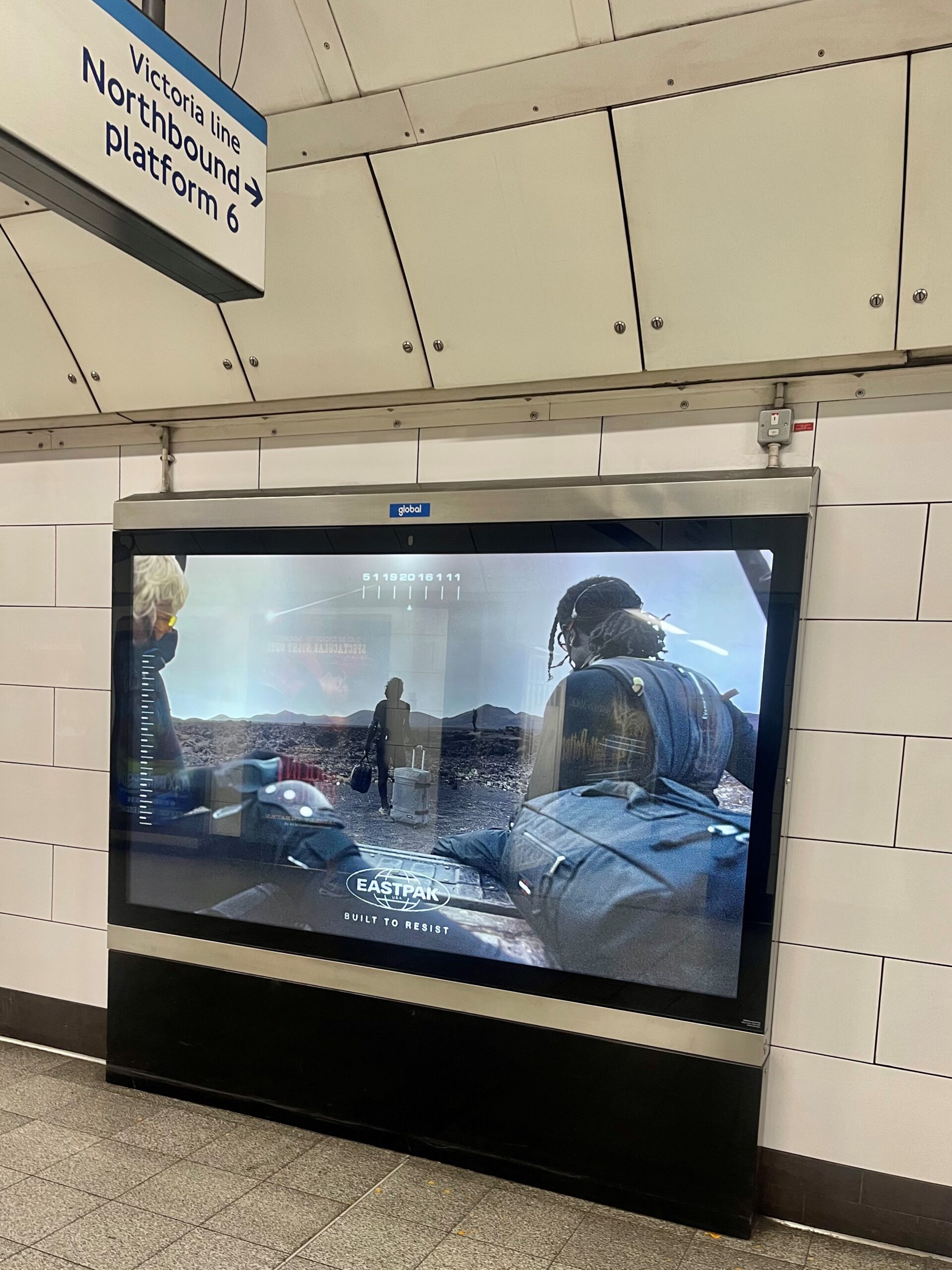 London Underground Eastpak Campaign | ma