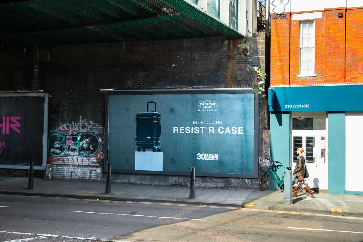 Latest Eastpak London OOH Campaign | ma
